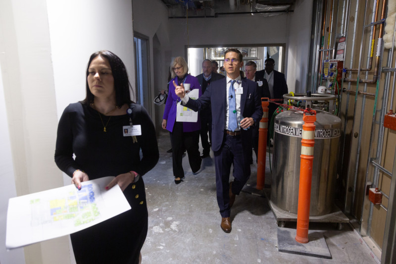 The "Crown Jewel for Prosper": Our Leaders Take a Tour of the Medical ...