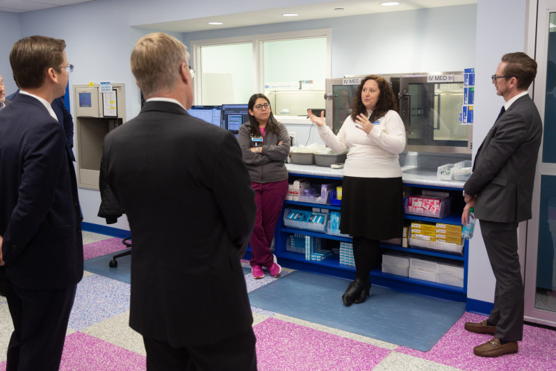 The "Crown Jewel for Prosper": Our Leaders Take a Tour of the Medical ...