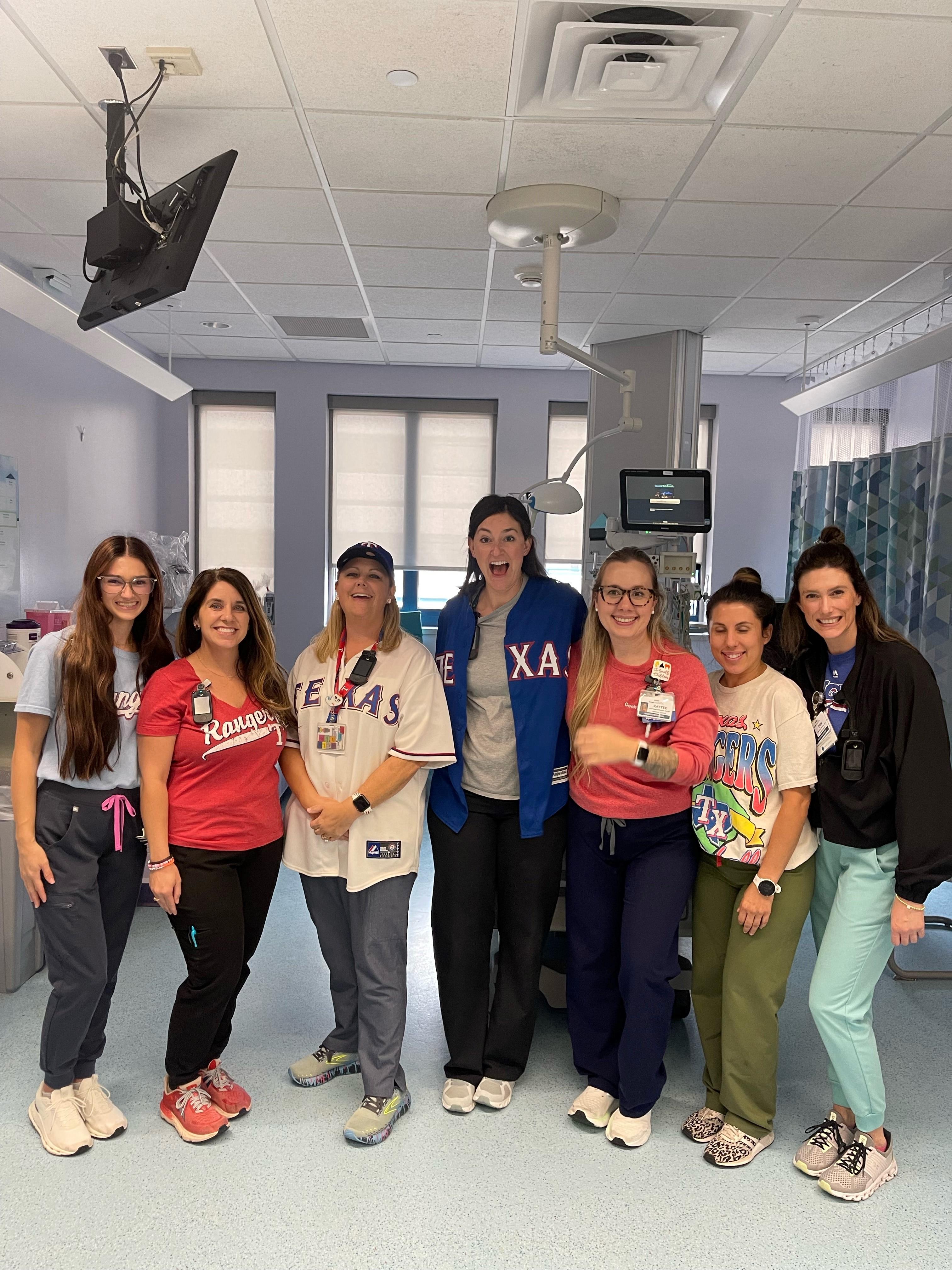 Showing Your Texas Rangers Pride at Cook Children's