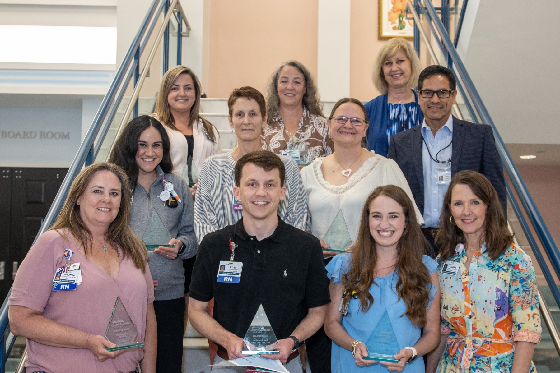 Congratulations to the Great 10 Nurses