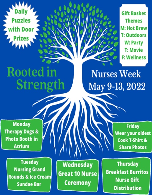 Nurses Week 2022 Daily Activities