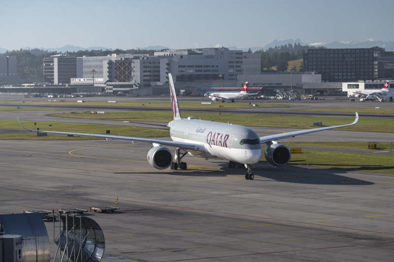 First Airbus A350 with Swiss registration lands in Zurich