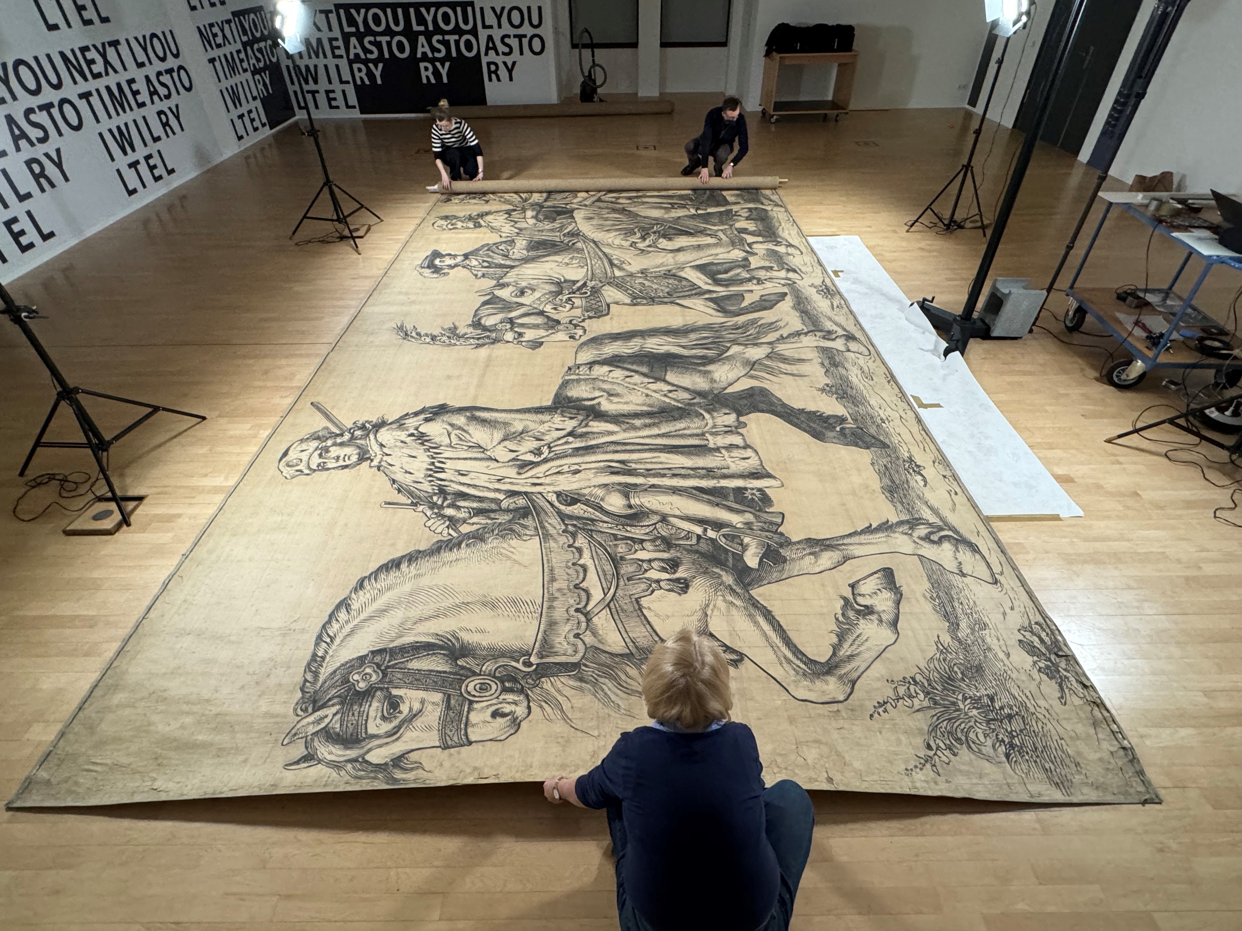 William Kentridge. Listen to the Echo