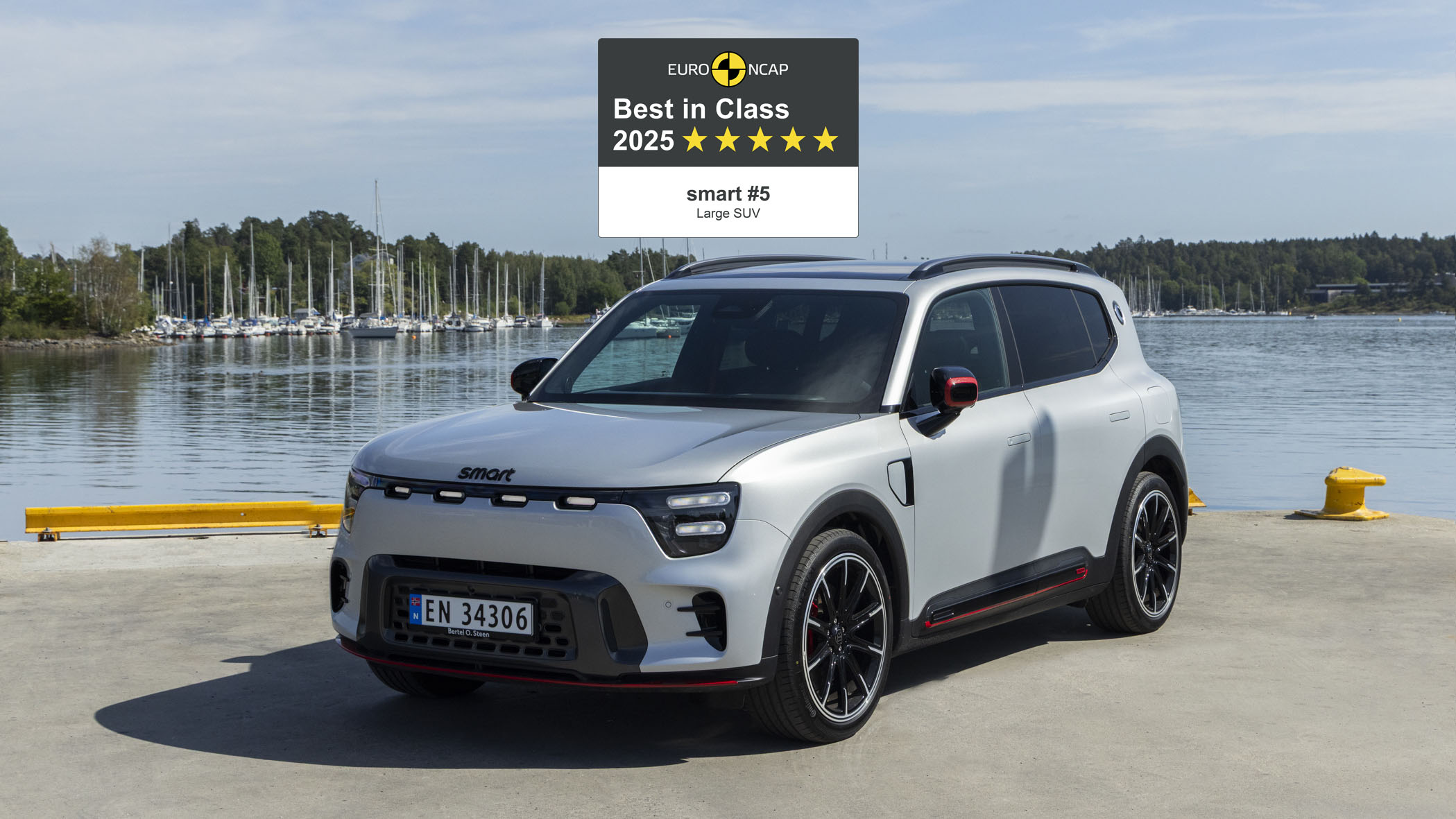 smart #5, SUV grande más seguro de 2025