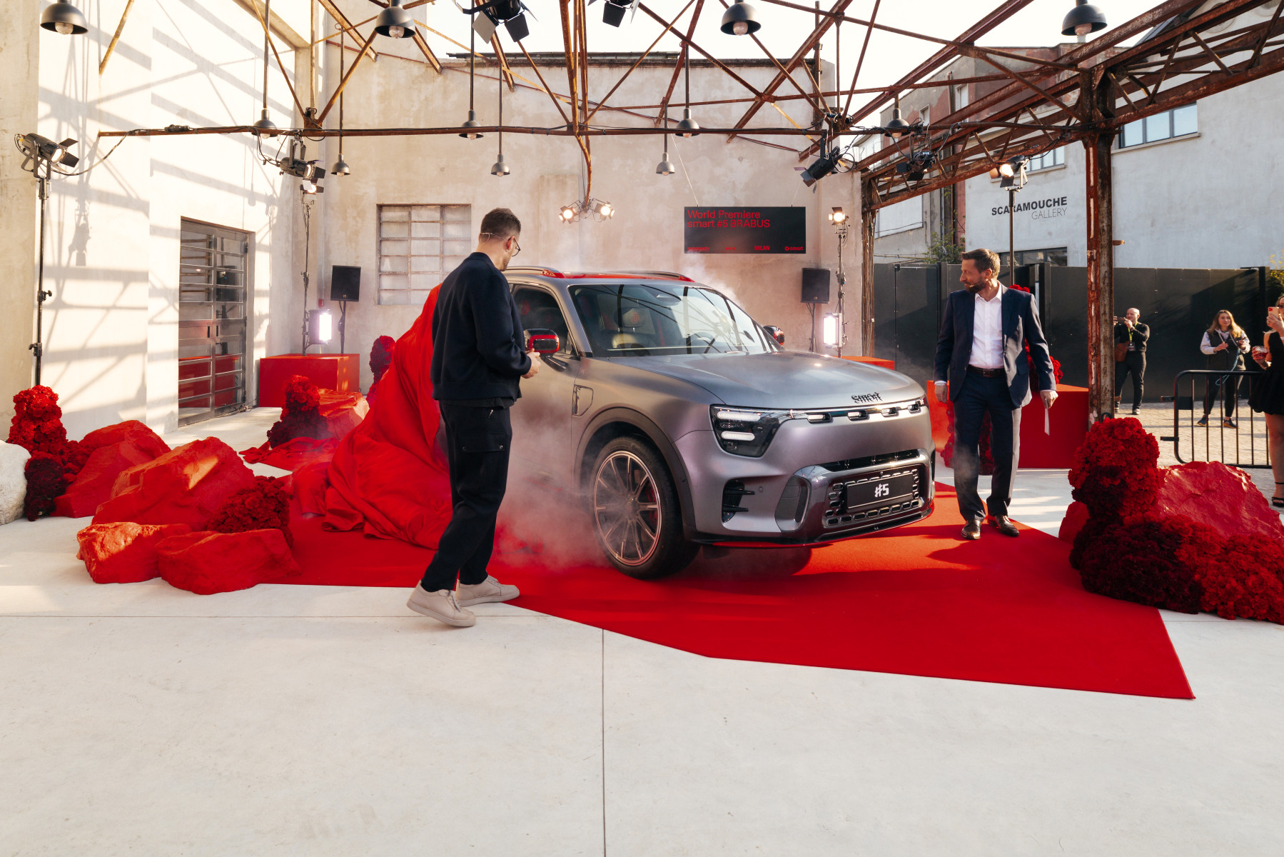 A Lasting Moment: smart #5 BRABUS Debuts at Milan Design Week