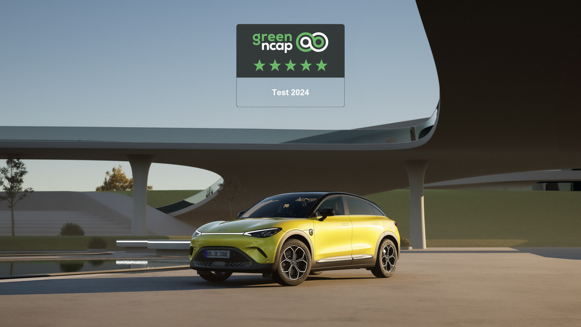 Der neue smart überzeugt in der europäischen Emissionsbewertung