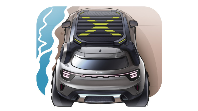 Ecco la smart #5, la smart più grande di sempre