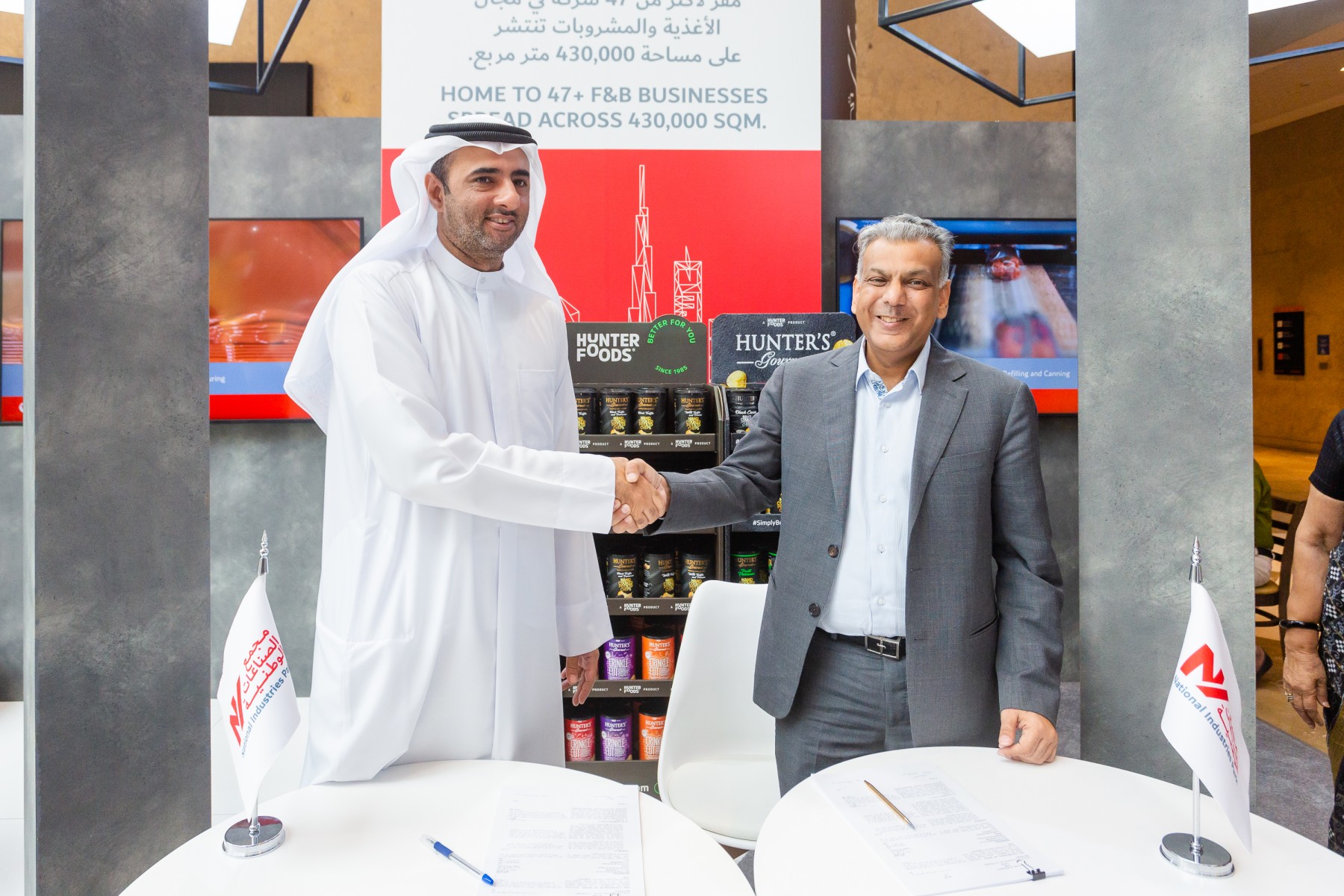 HUNTER FOODS FURTHER STRENGTHENS ITS COMMITMENT WITH NIP AT GULFOOD 2022