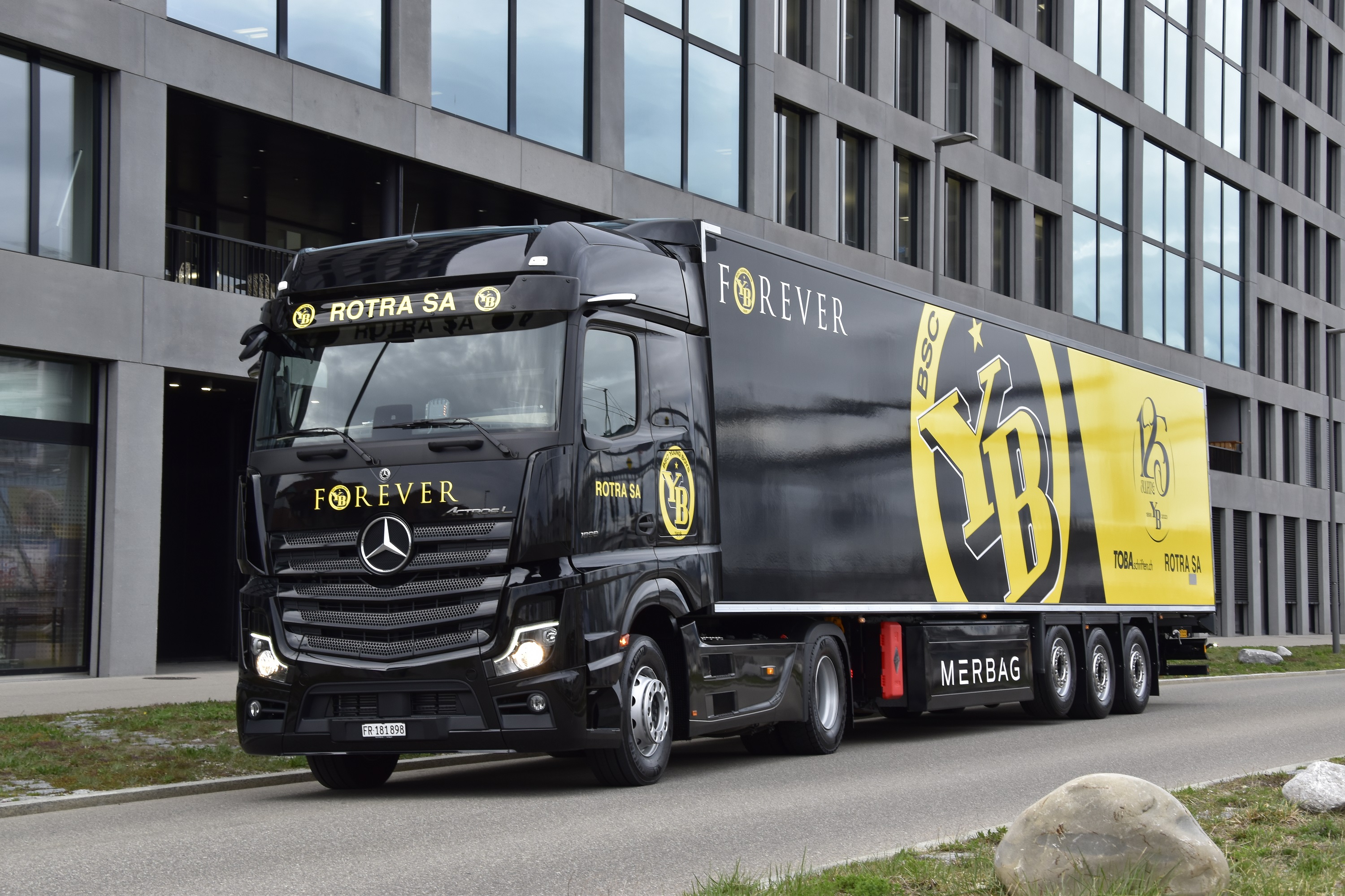 Rotra SA fête le 125e anniversaire des YOUNG BOYS avec le troisième ...