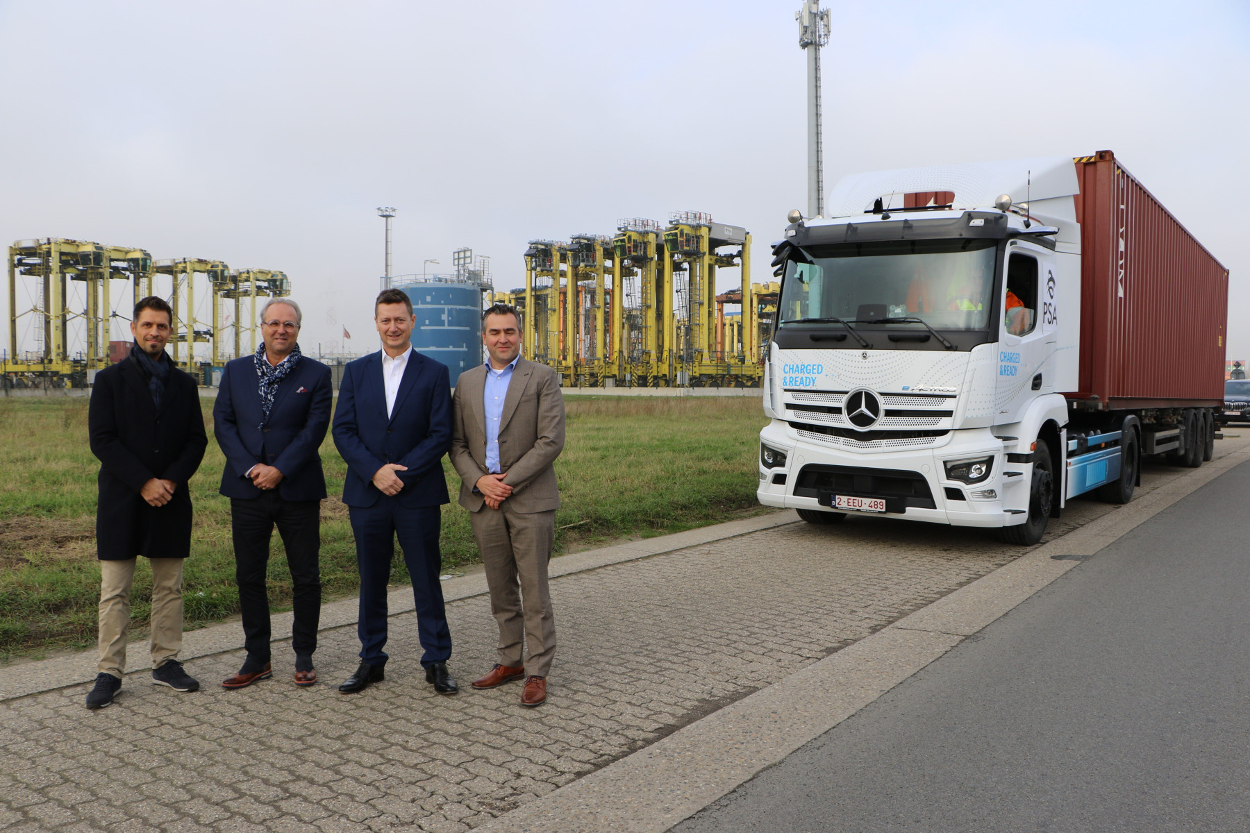 PSA Belgium en Daimler Truck BeLux zorgen voor primeur