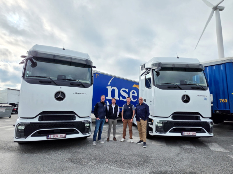 North Sea Express investeert in 45 Mercedes-Benz Actros 1945 LS ProCab ...