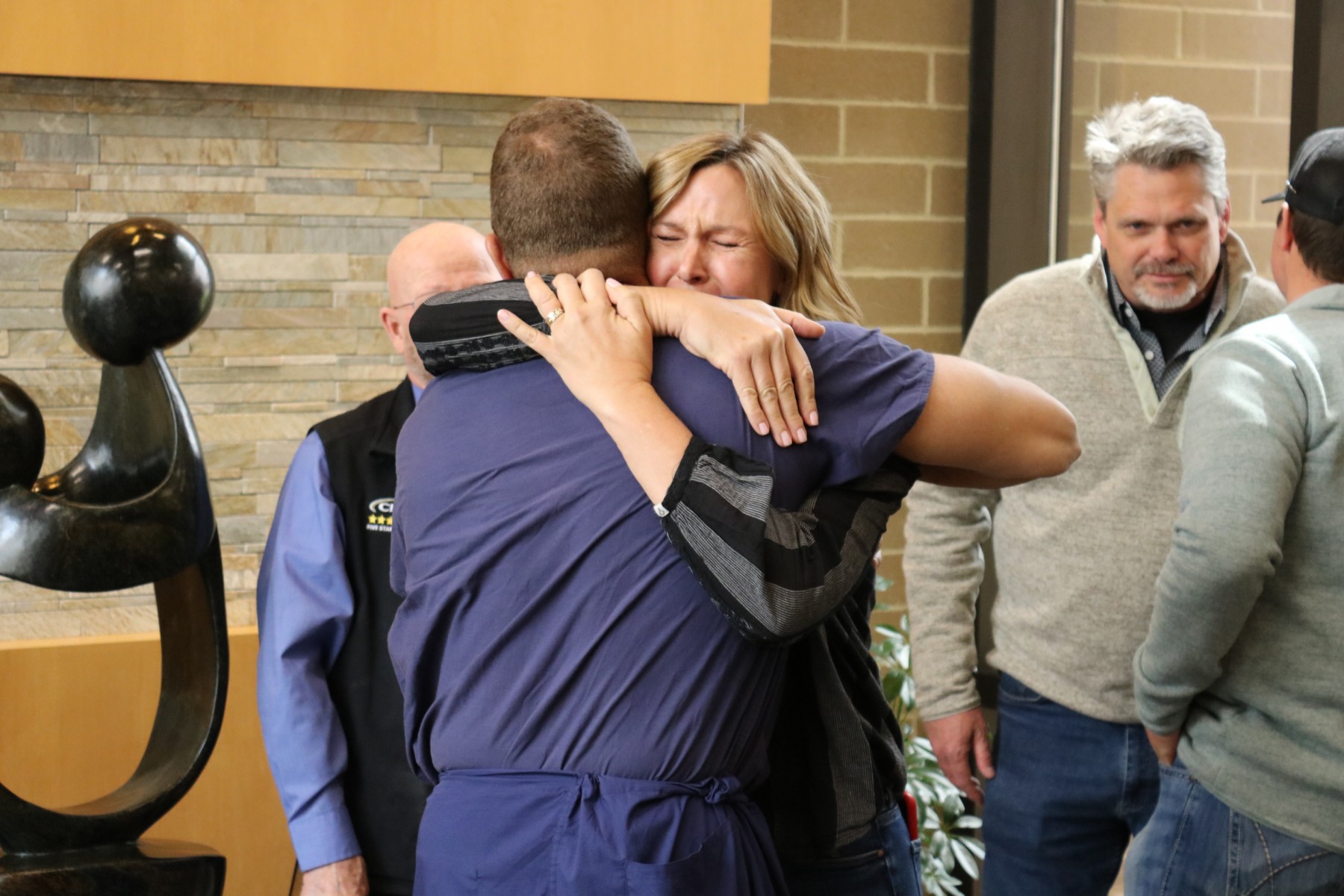 Family Honors St. Vincent Caregivers for Lifesaving Care of their Son