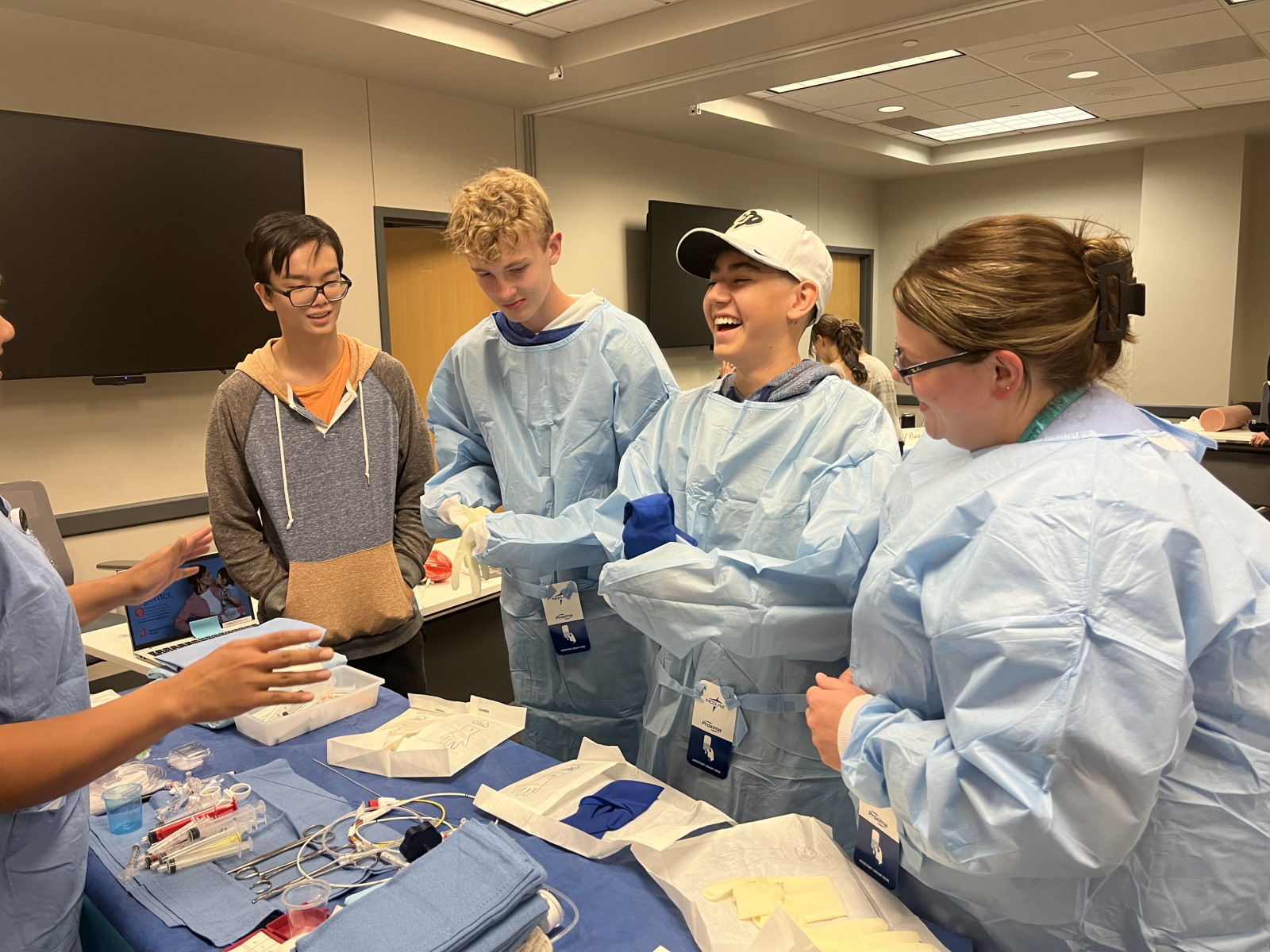 Good Samaritan hosts career day, students try their hand at robotic ...