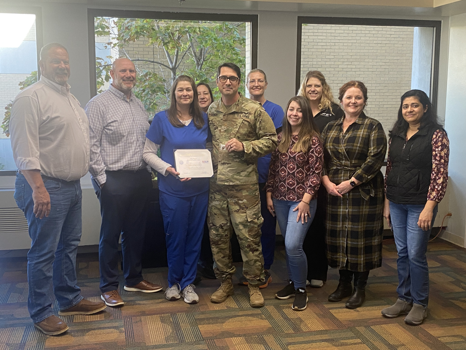 Amy Rogers honored by Department of Defense