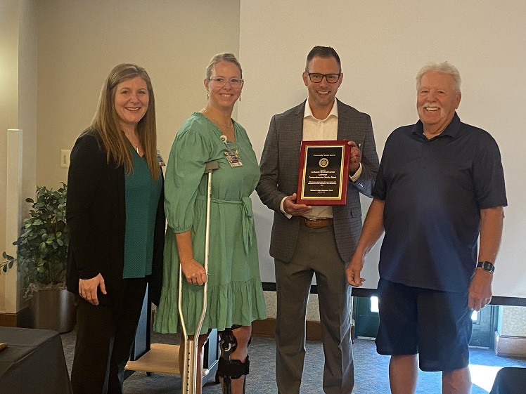 Stories of thanks accompany stroke award for hospital