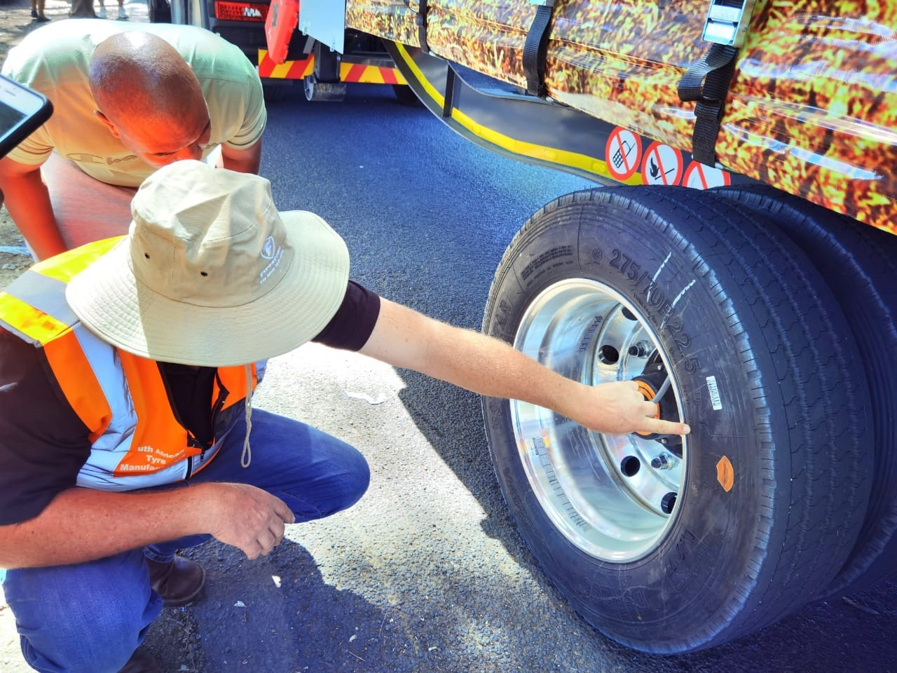 SATMC and Bridgestone train Free State traffic officers in tyre safety
