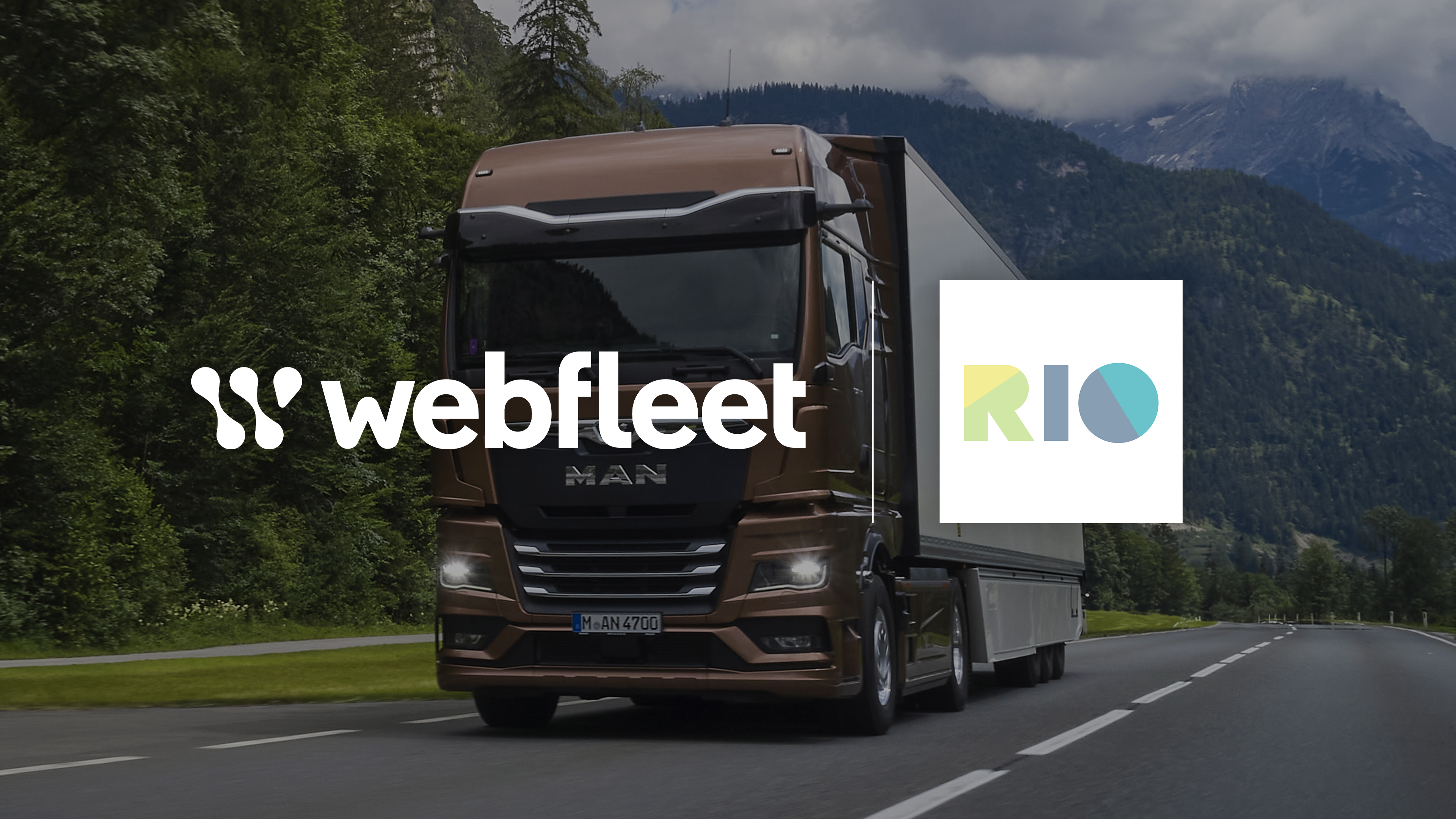 Webfleet and RIO deliver seamless truck connectivity for MAN vehicles