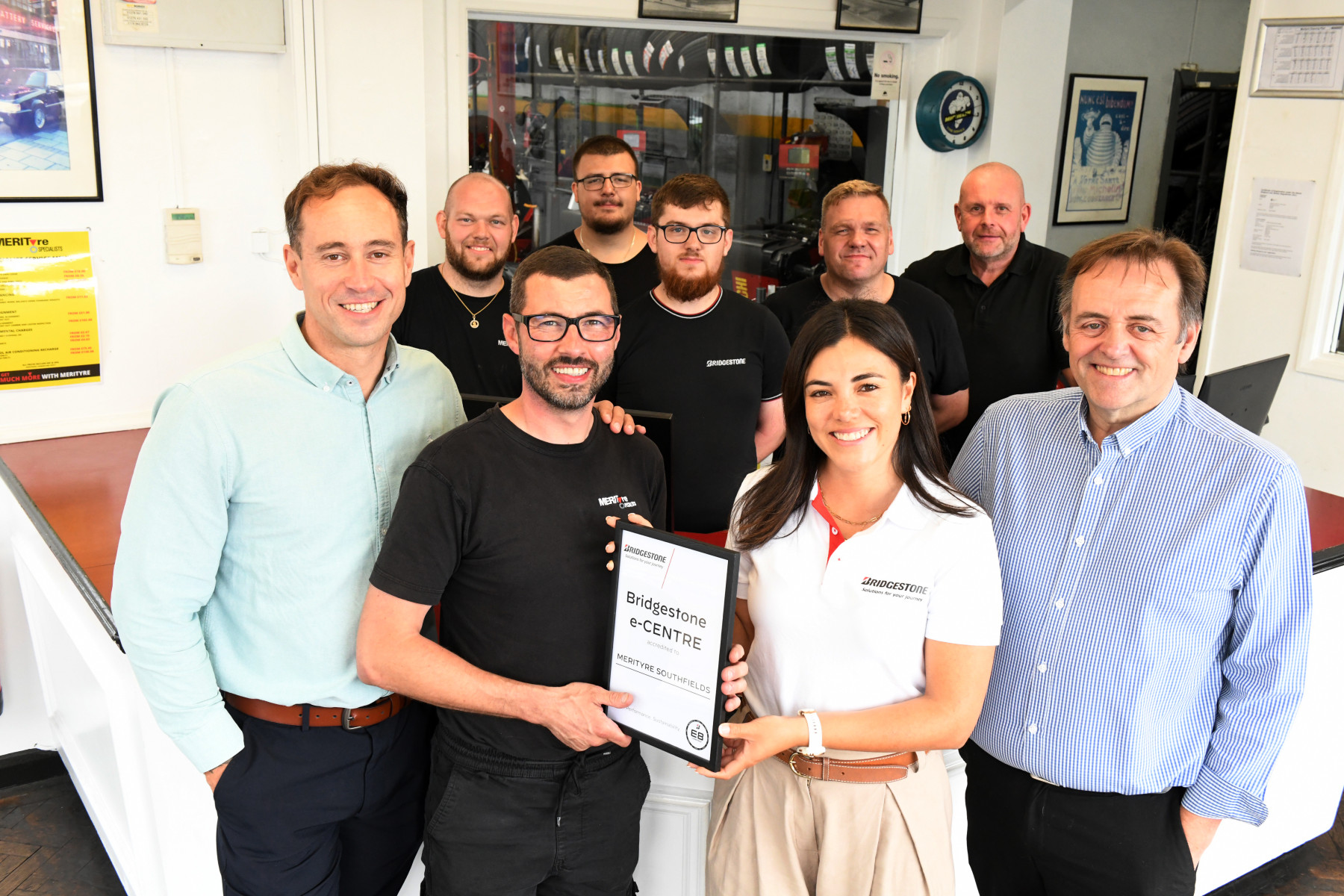 Merityre Southfields Accelerates Into the Future with e-CENTRE Award