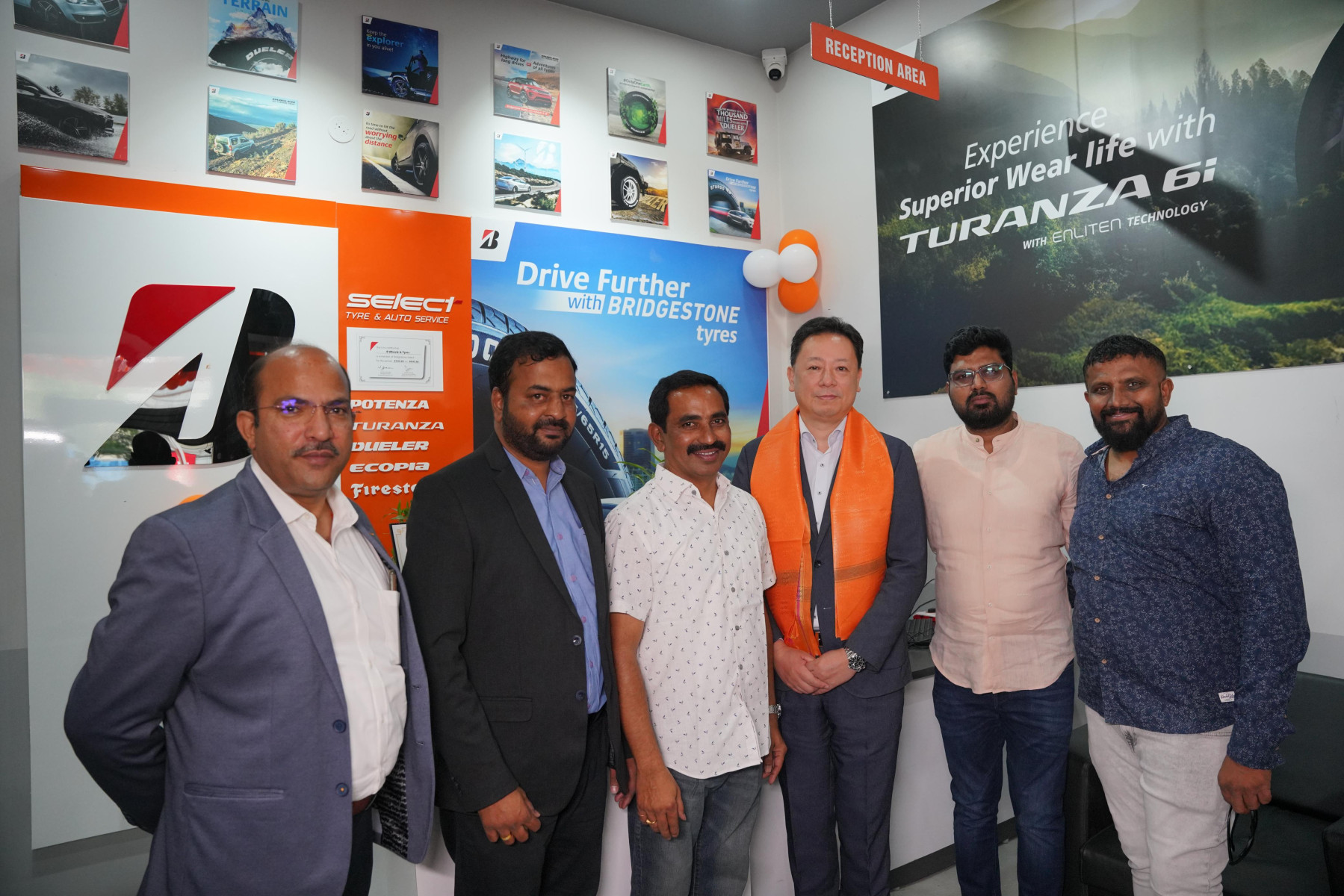 Bridgestone India, Hyderabad, Select stores