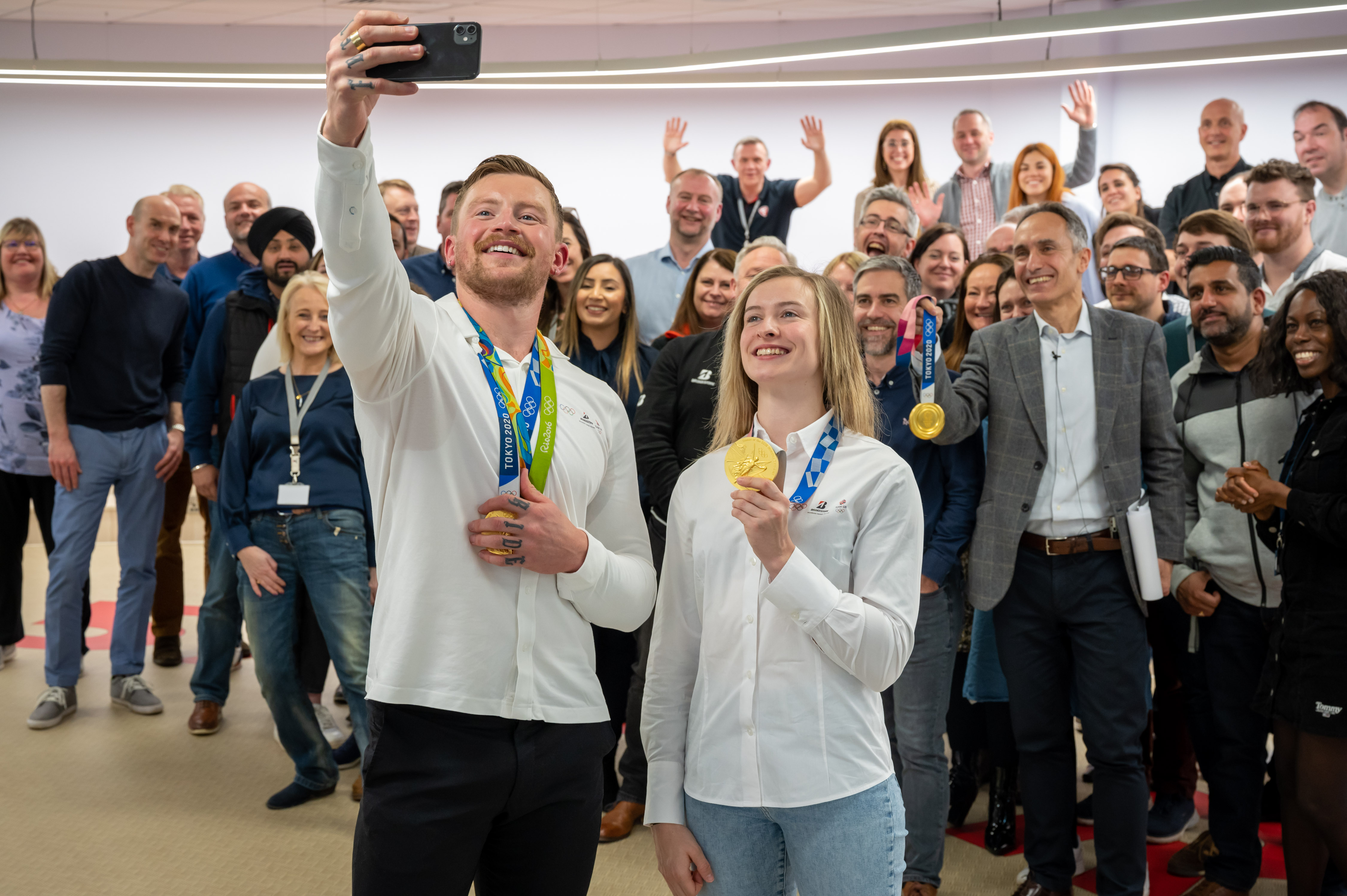 Bridgestone’s ‘Inspirational’ headquarters officially reopened by gold ...
