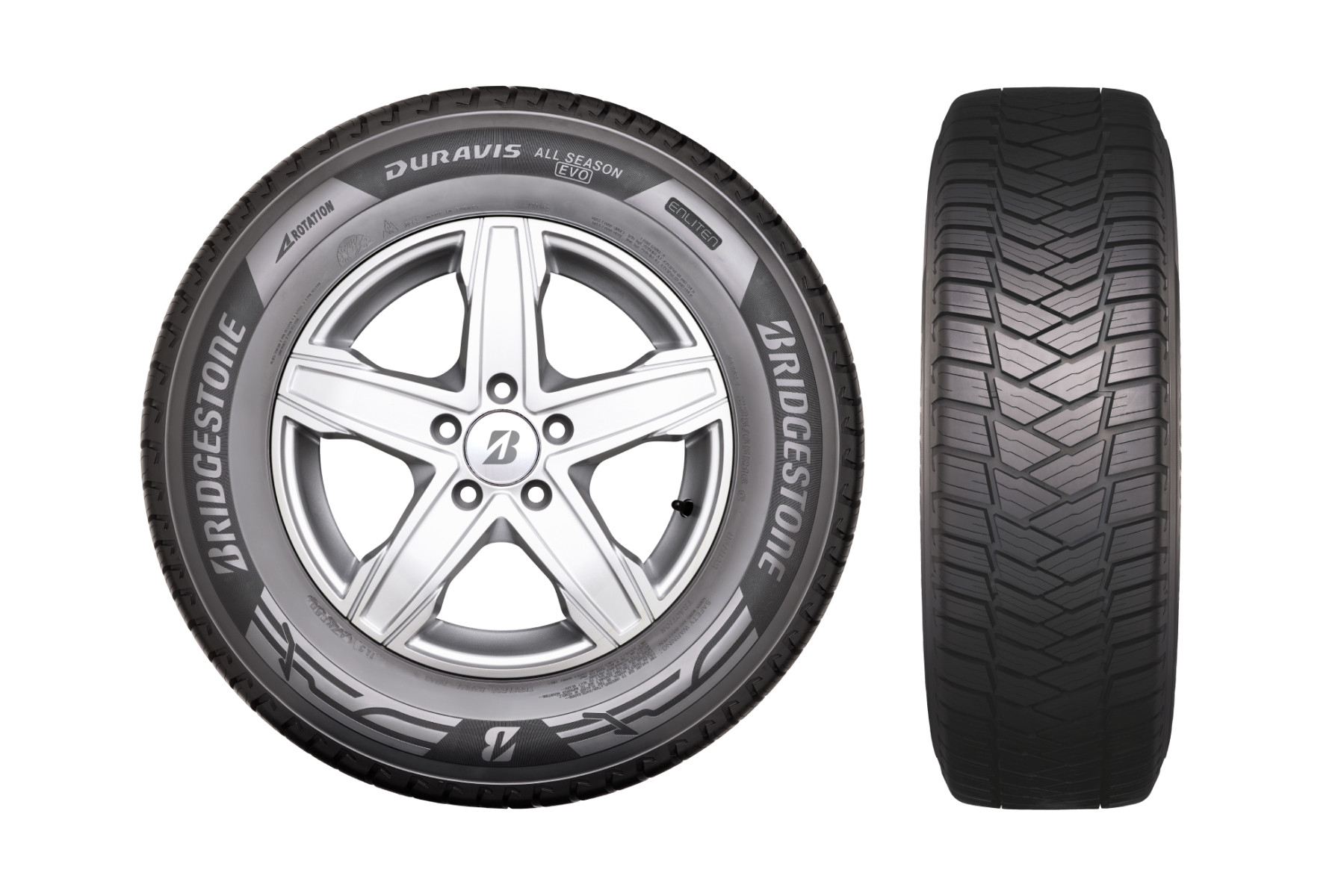 New Bridgestone Duravis All Season EVO Van Tyre Maximises Efficiency ...