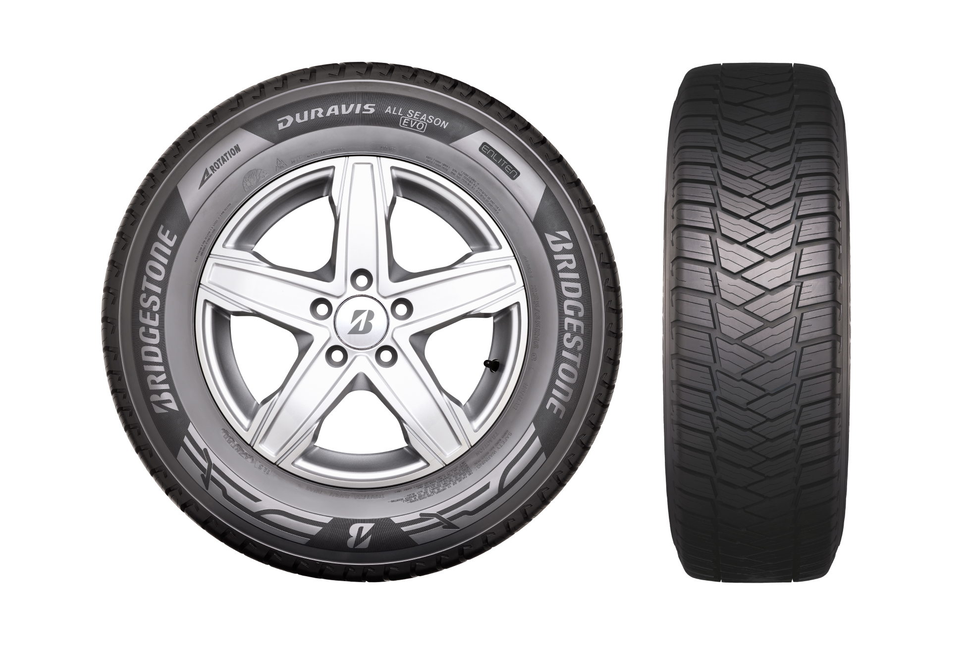 New Bridgestone Duravis All Season EVO Van Tyre Maximises Efficiency ...