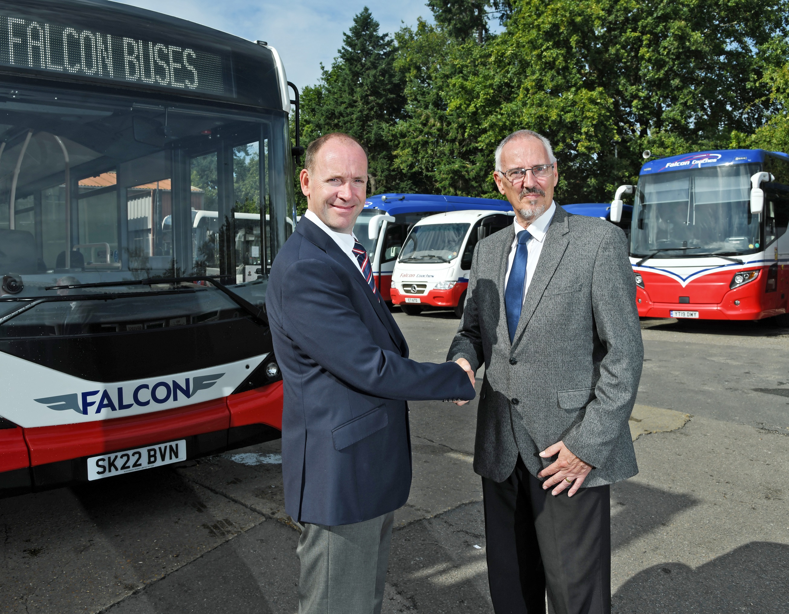 Bridgestone swoop to secure Falcon Coaches agreement
