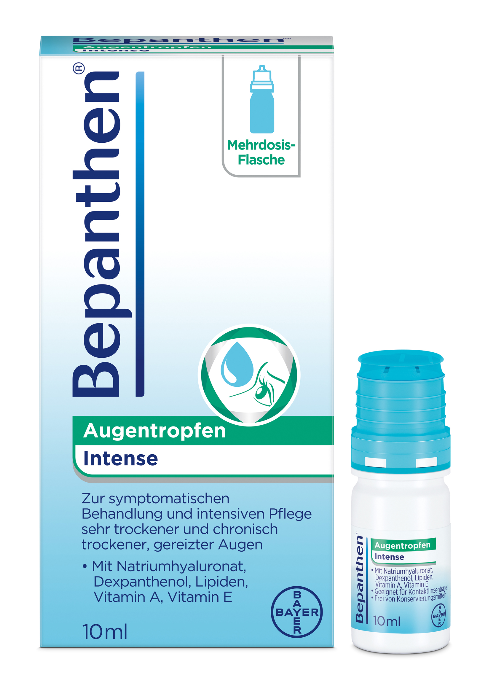 Intensive Regeneration des Tränenfilms mit den neuen Bepanthen ...