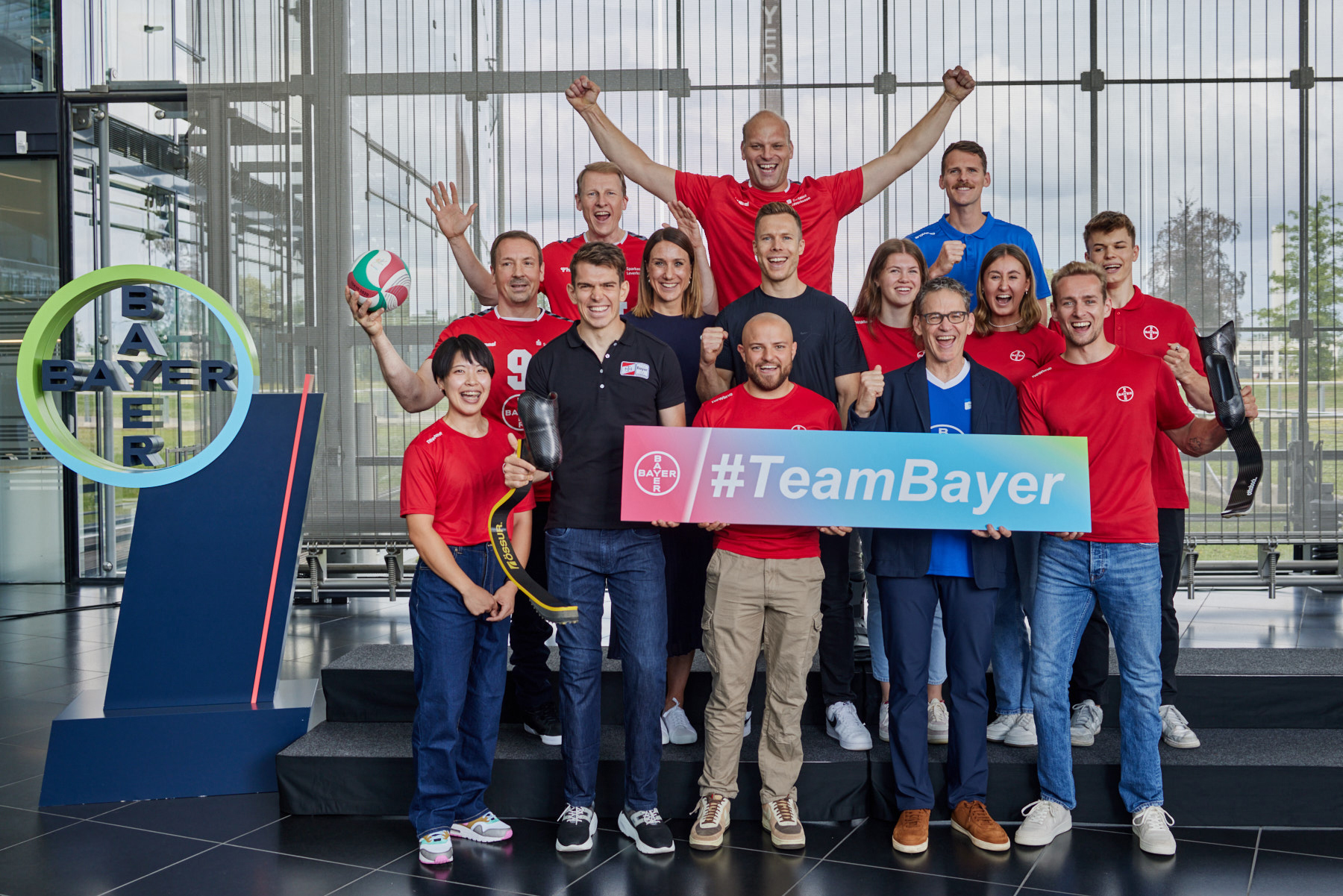 32 from Bayer sports clubs to the Summer Games in Paris