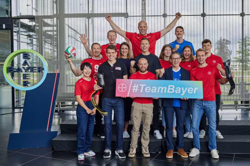 32 from Bayer sports clubs to the Summer Games in Paris
