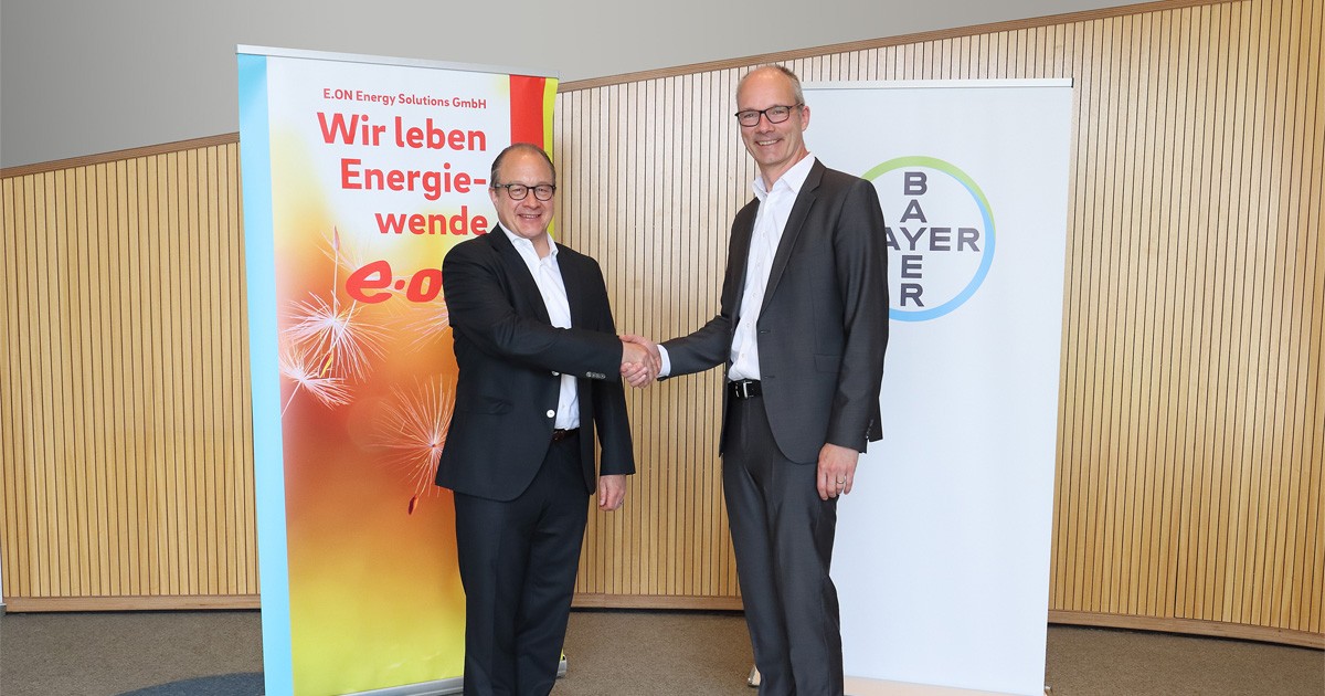 Bayer und E.ON kooperieren für CO2-neutrale Energieversorgung