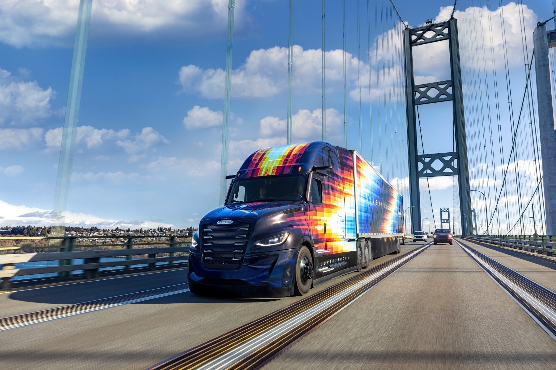 SuperTruck II, le concept Freightliner très aérodynamique
