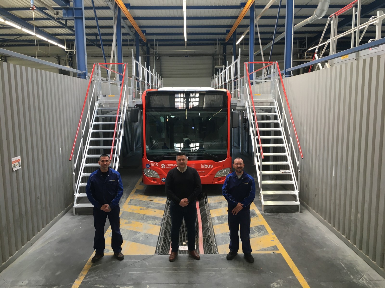 Le BusPort Marseille équipé pour accueillir les eCitaro Mercedes-Benz