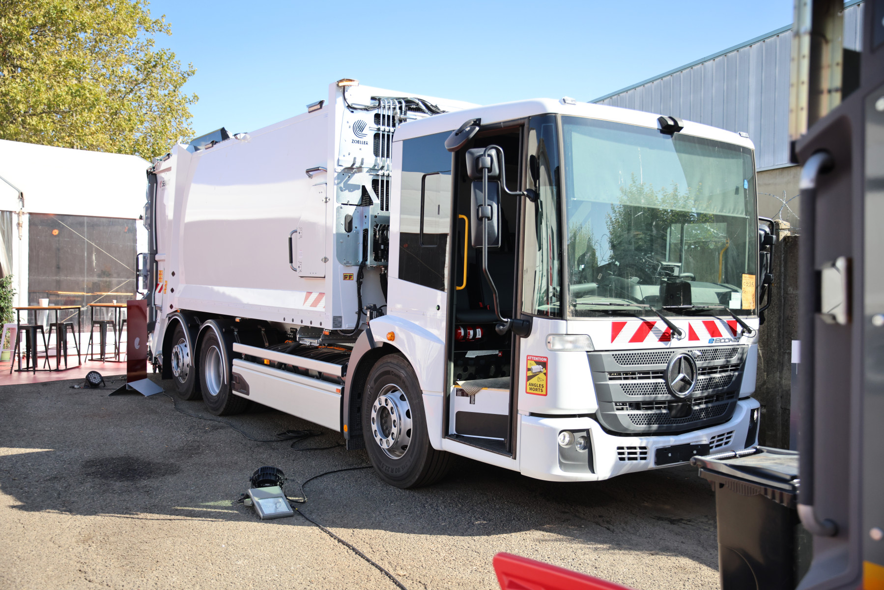 eEconic benne Semat : électrique