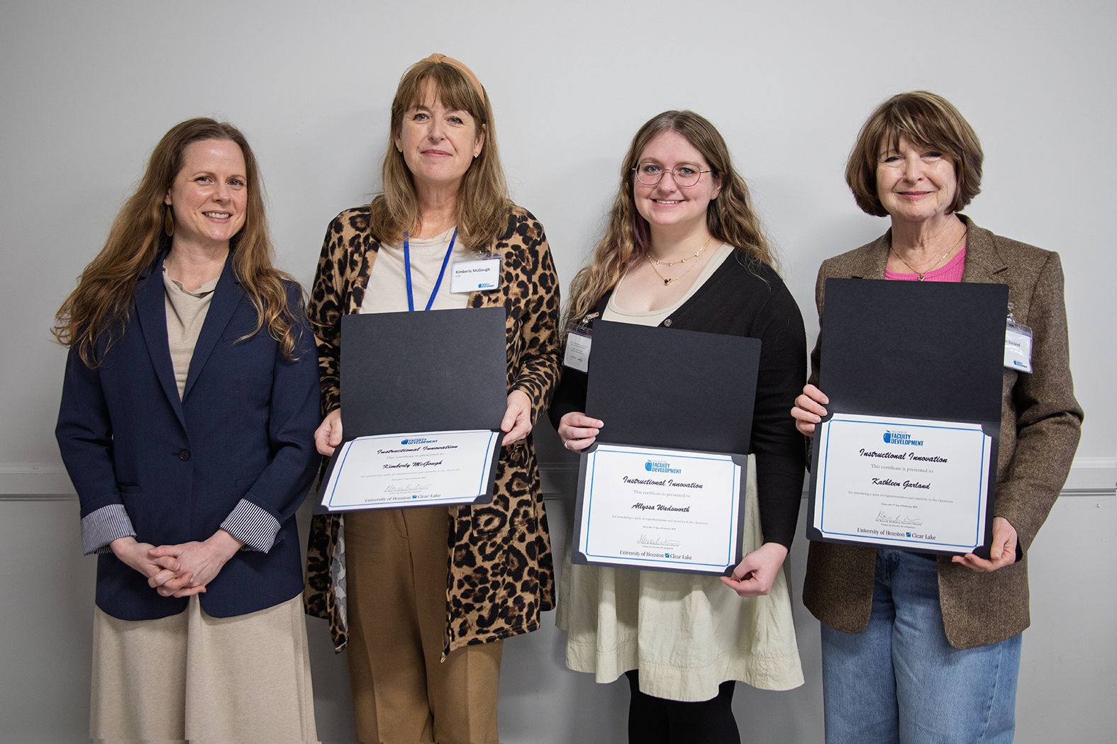UHCL faculty honored for innovation, research, and student impact