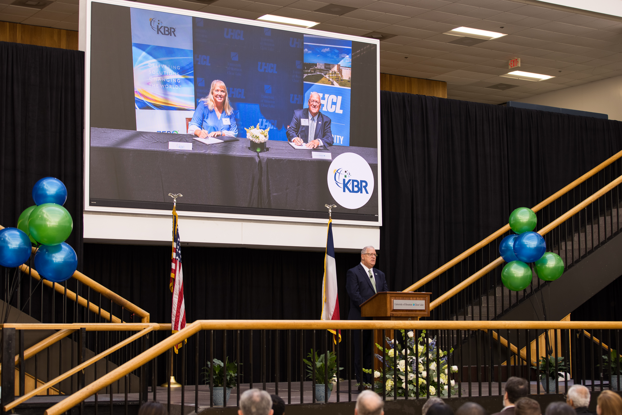 Walker delivers first State of the University address as UHCL's 6th ...