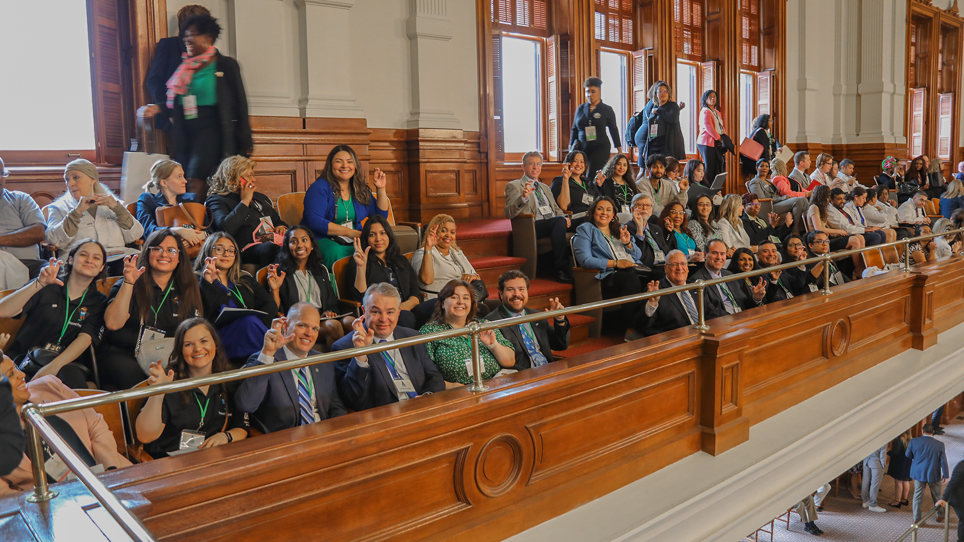 Students advocate for university initiatives at UHCL Day at the Capitol