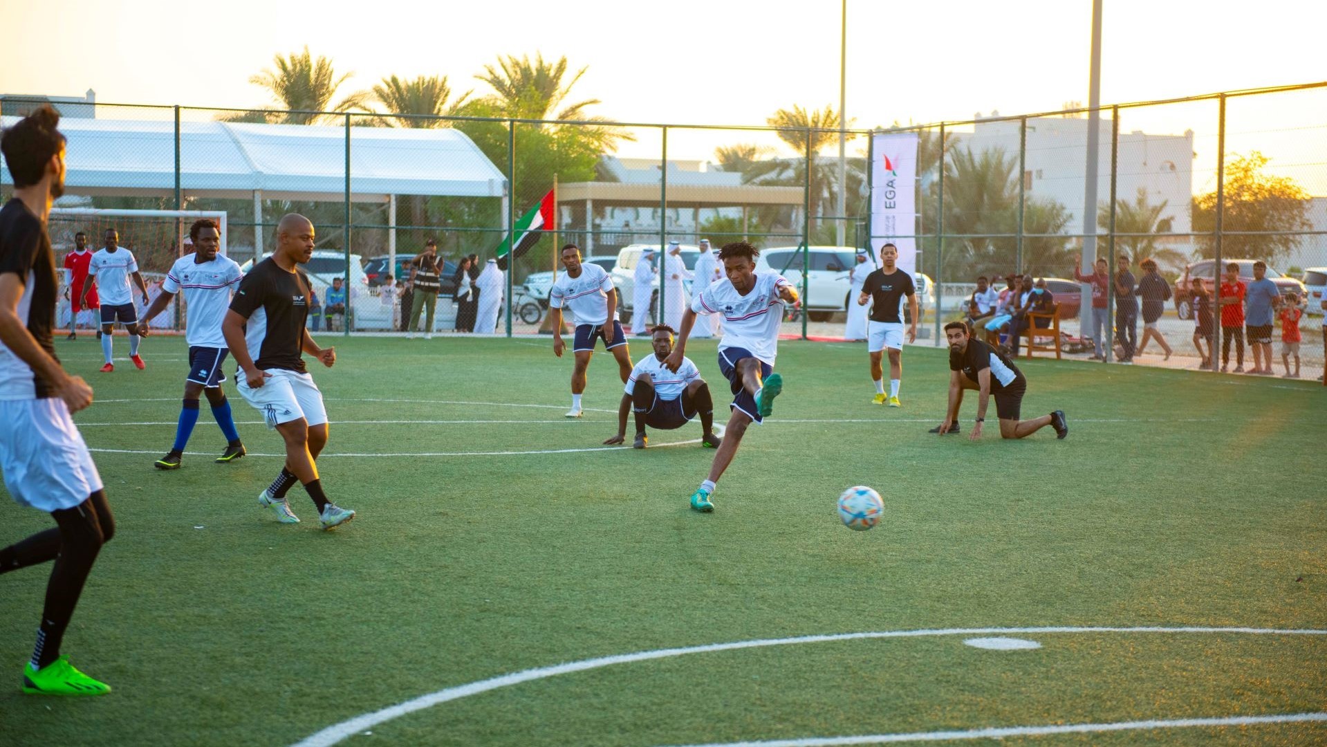 EGA inaugurates football pitch in Al Samha, championing health and ...