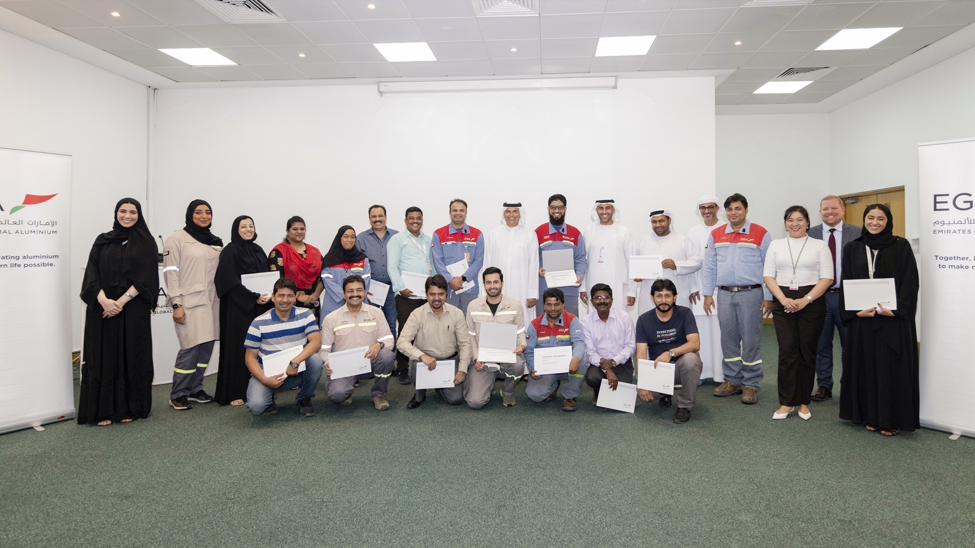 EGA CEO celebrates colleagues who volunteered at Expo 2020 Dubai