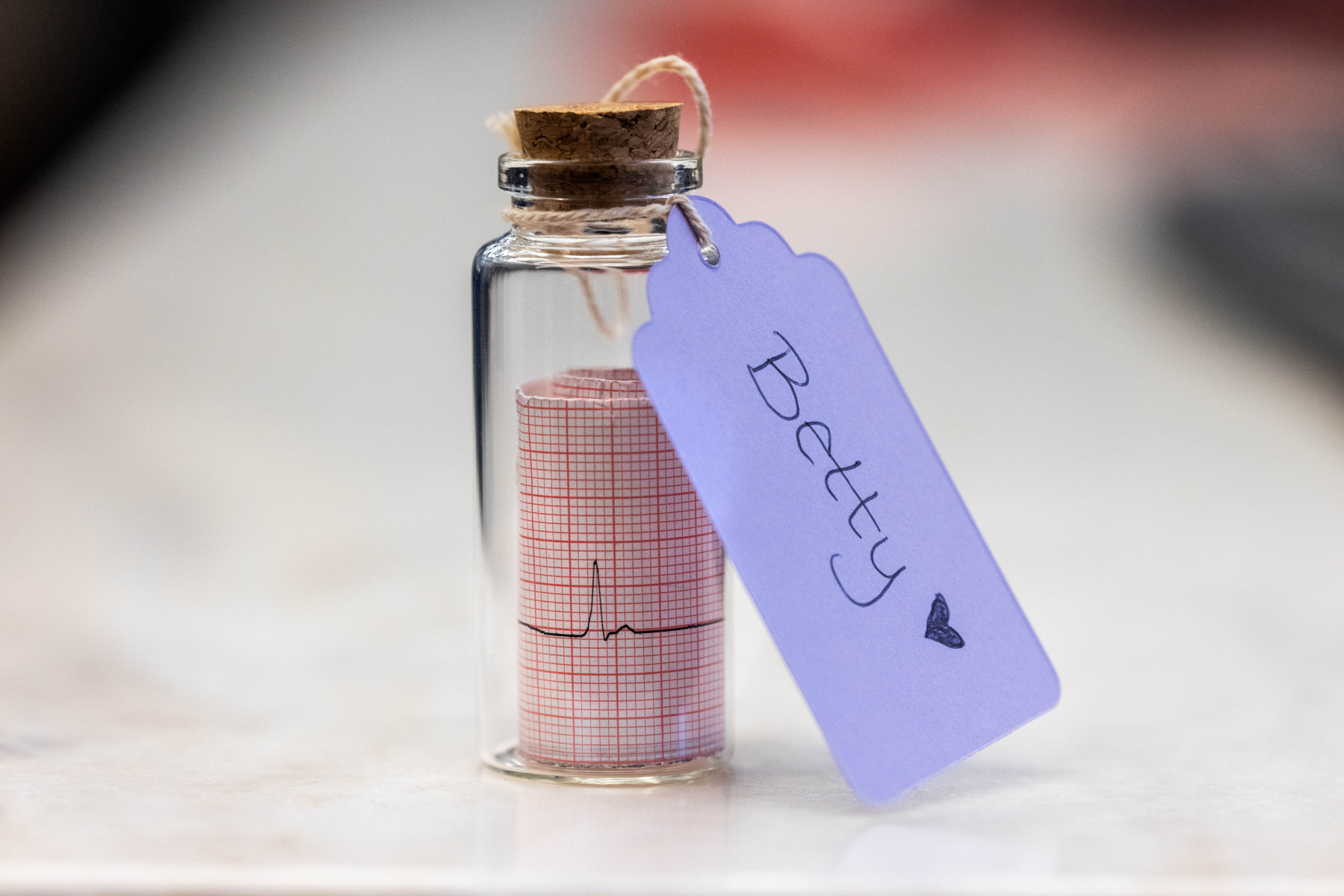 “Heartbeat in a bottle” helps ICU nurses provide comfort to families ...