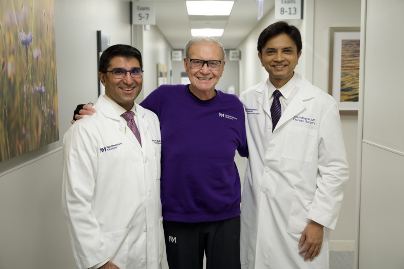 California doctor receives Northwestern Medicine’s first combined lung ...