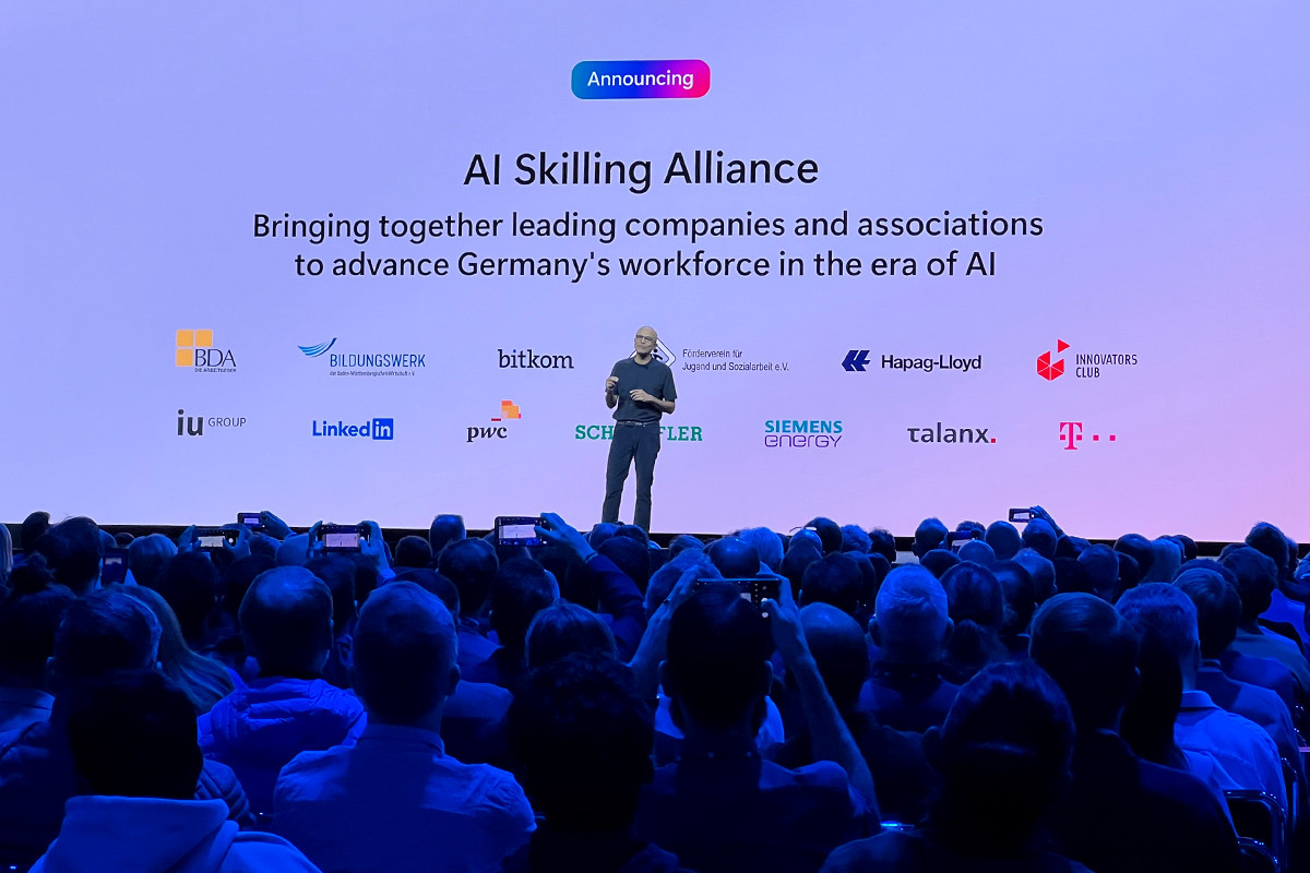 AI pioneer on the Microsoft AI Tour 2024 | IU News