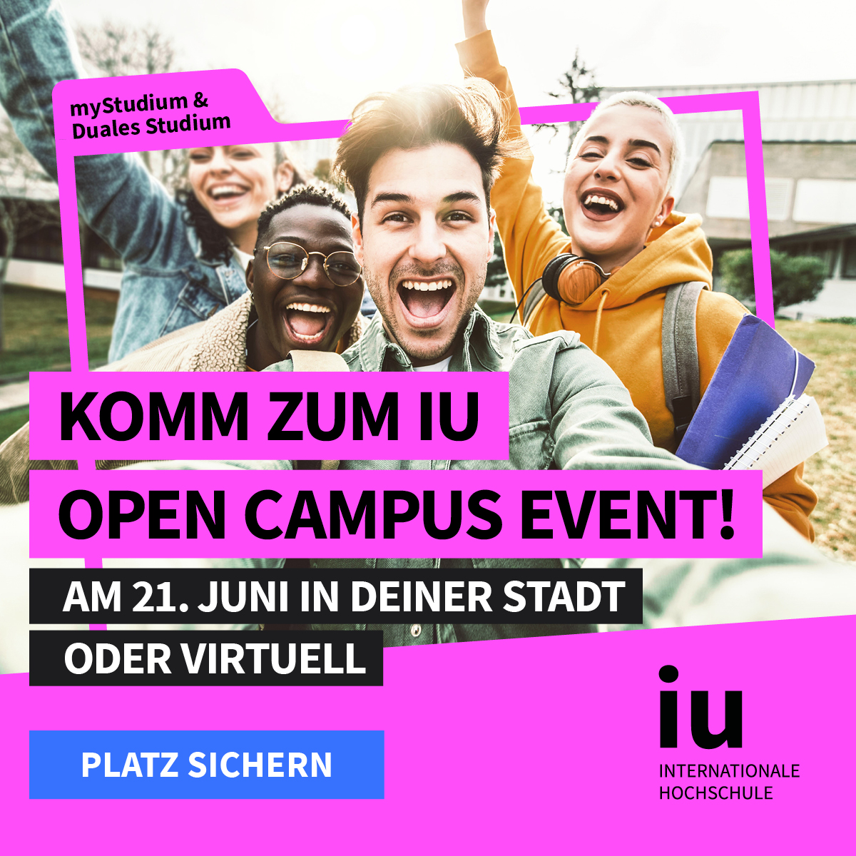Deutschlandweites IU Open Campus Event | IU News