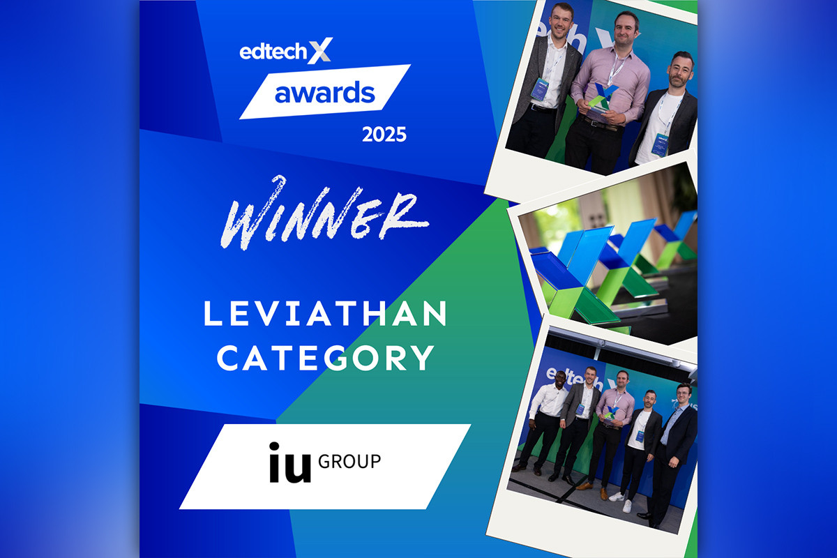 IU Group wins EdTechX Leviathan Award 2025 | IUG News