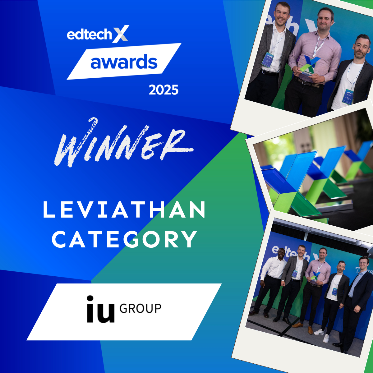 IU Group wins EdTechX Leviathan Award 2025 | IUG News