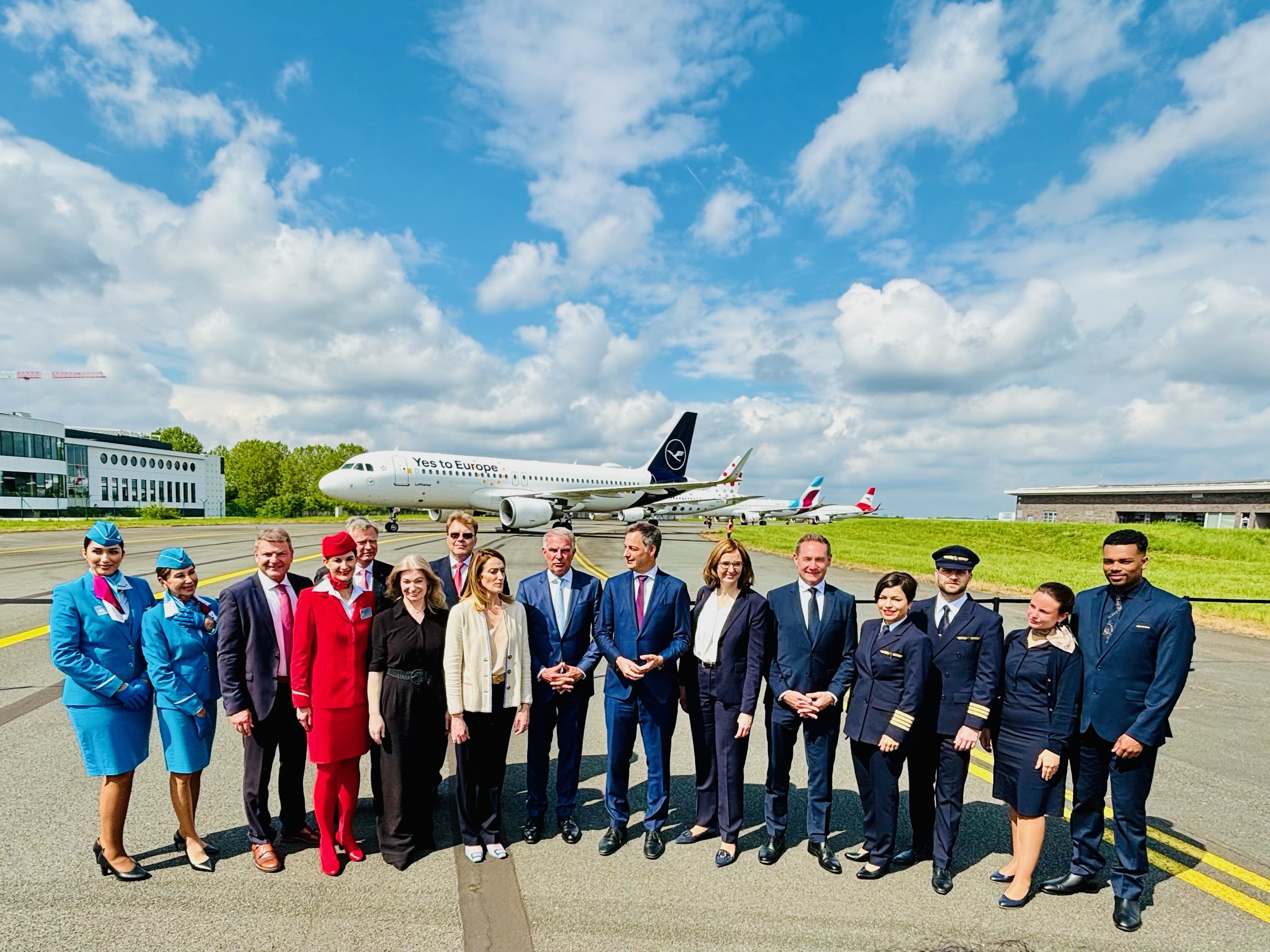 Lufthansa Group flies the flag for Europe and presents four ‘Yes to ...