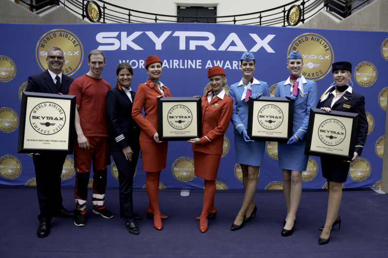 Lufthansa honored with World Airline Awards 2025