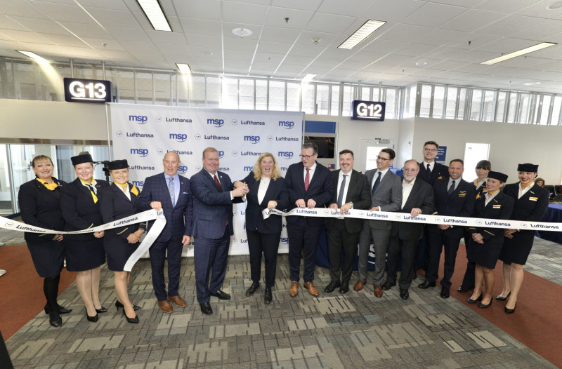 Lufthansa launches flights from Minneapolis-Saint Paul, MN to Frankfurt