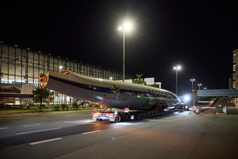 Legendäre Lockheed Super Star hat ein neues Zuhause in Frankfurt