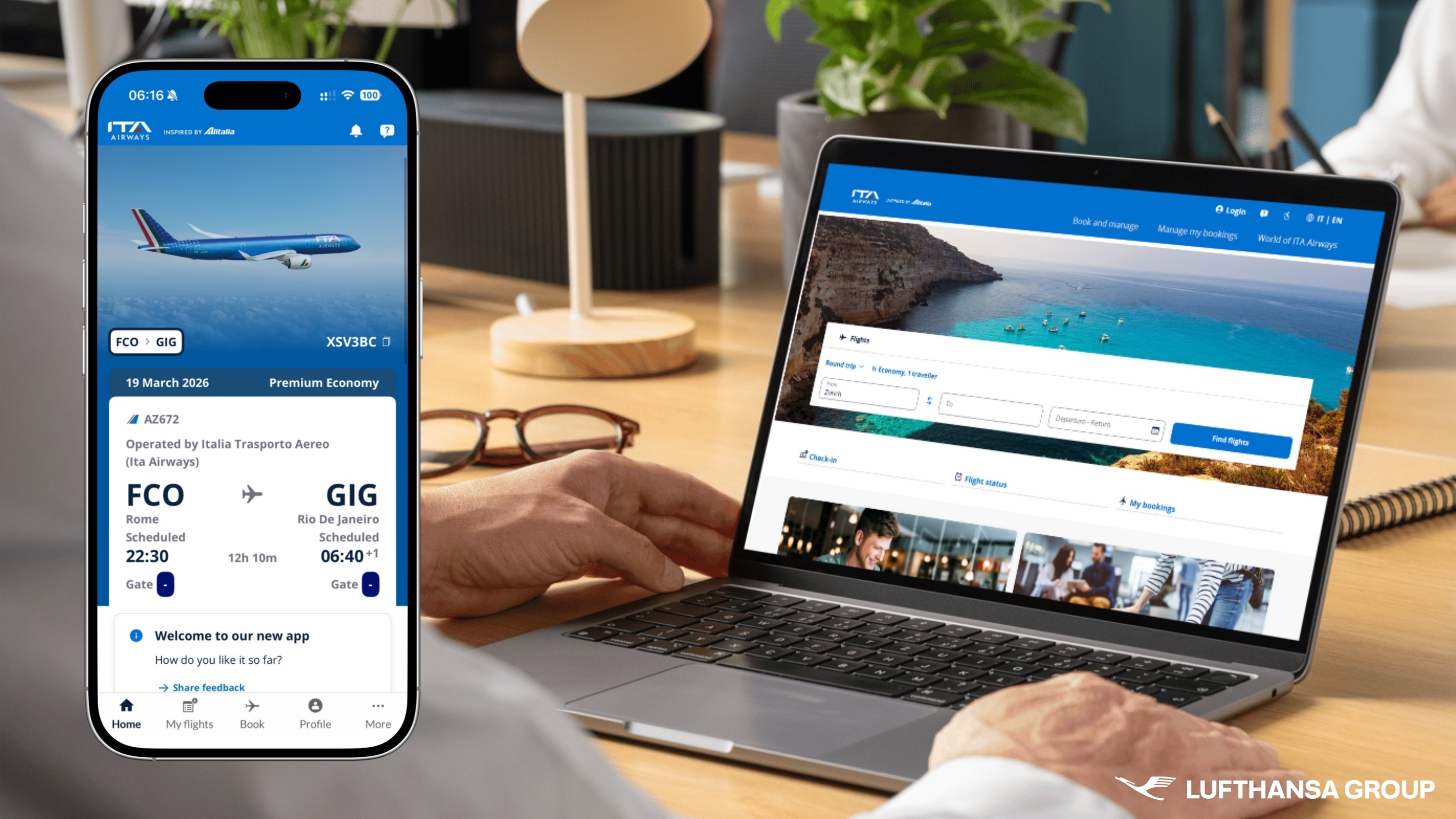 ITA Airways bietet seinen Kunden zusätzlichen Mehrwert durch die ...